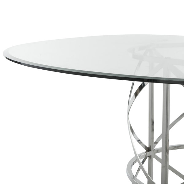 Safavieh Couture Turner 54" Pedestal Dining table & Reviews | Wayfair